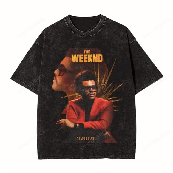 robertpalmq13 | Tops | The Weeknd Retro Graphic Shirt Album Cover ...